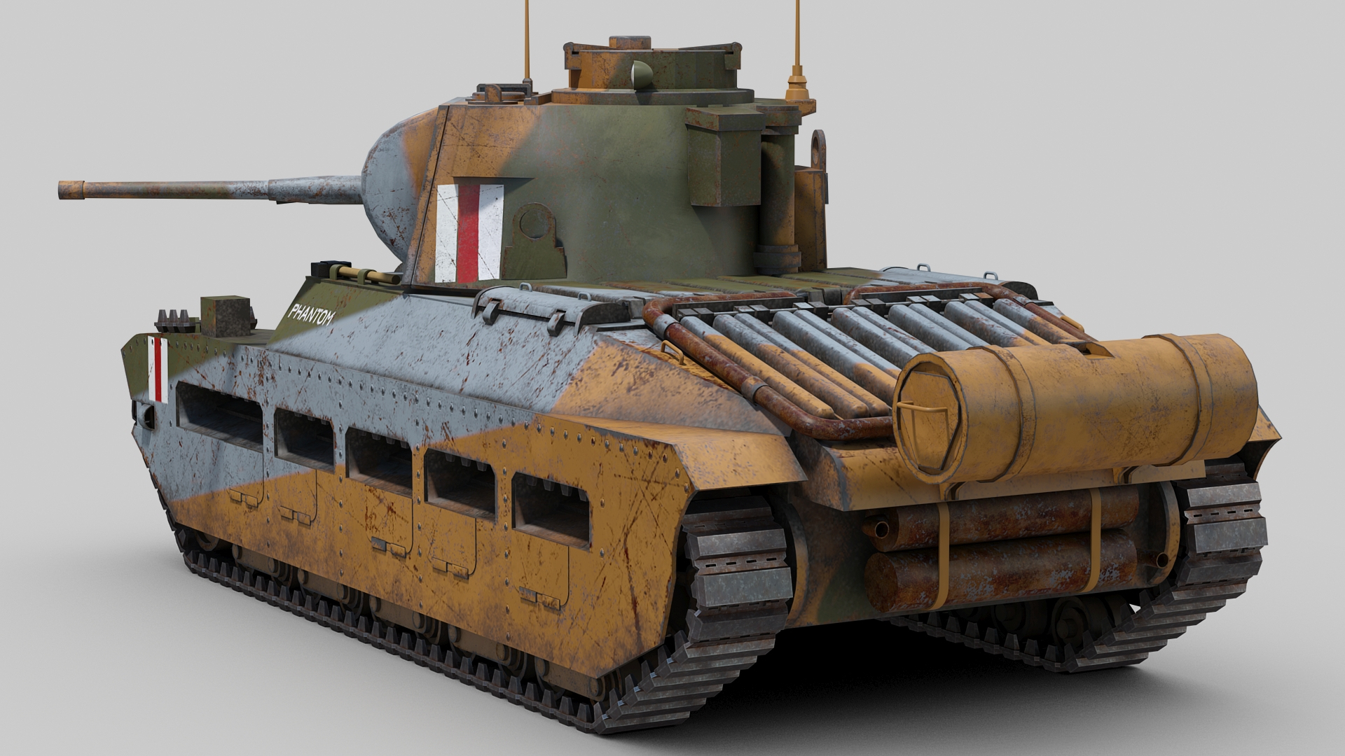 British matilda 2 tank 3D model - TurboSquid 1704484