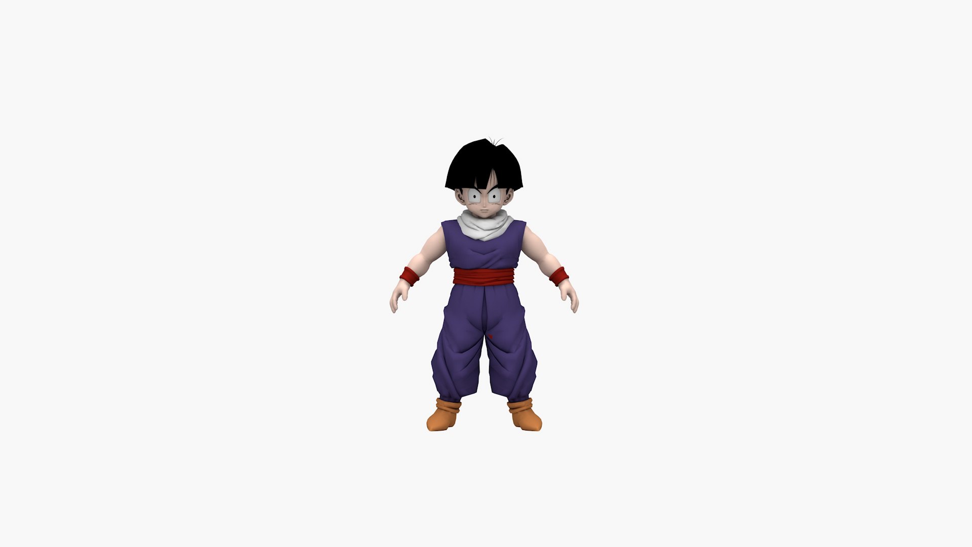 DBZ Character V5 3D Model - TurboSquid 2074061