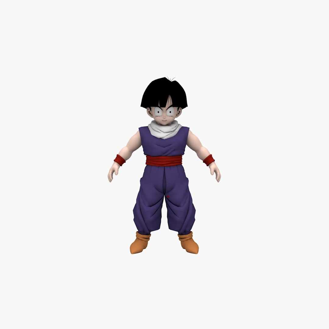 DBZ Character V5 3D model - TurboSquid 2074061