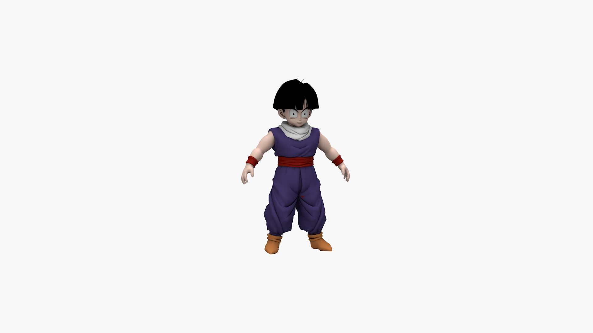 DBZ Character V5 3D Model - TurboSquid 2074061