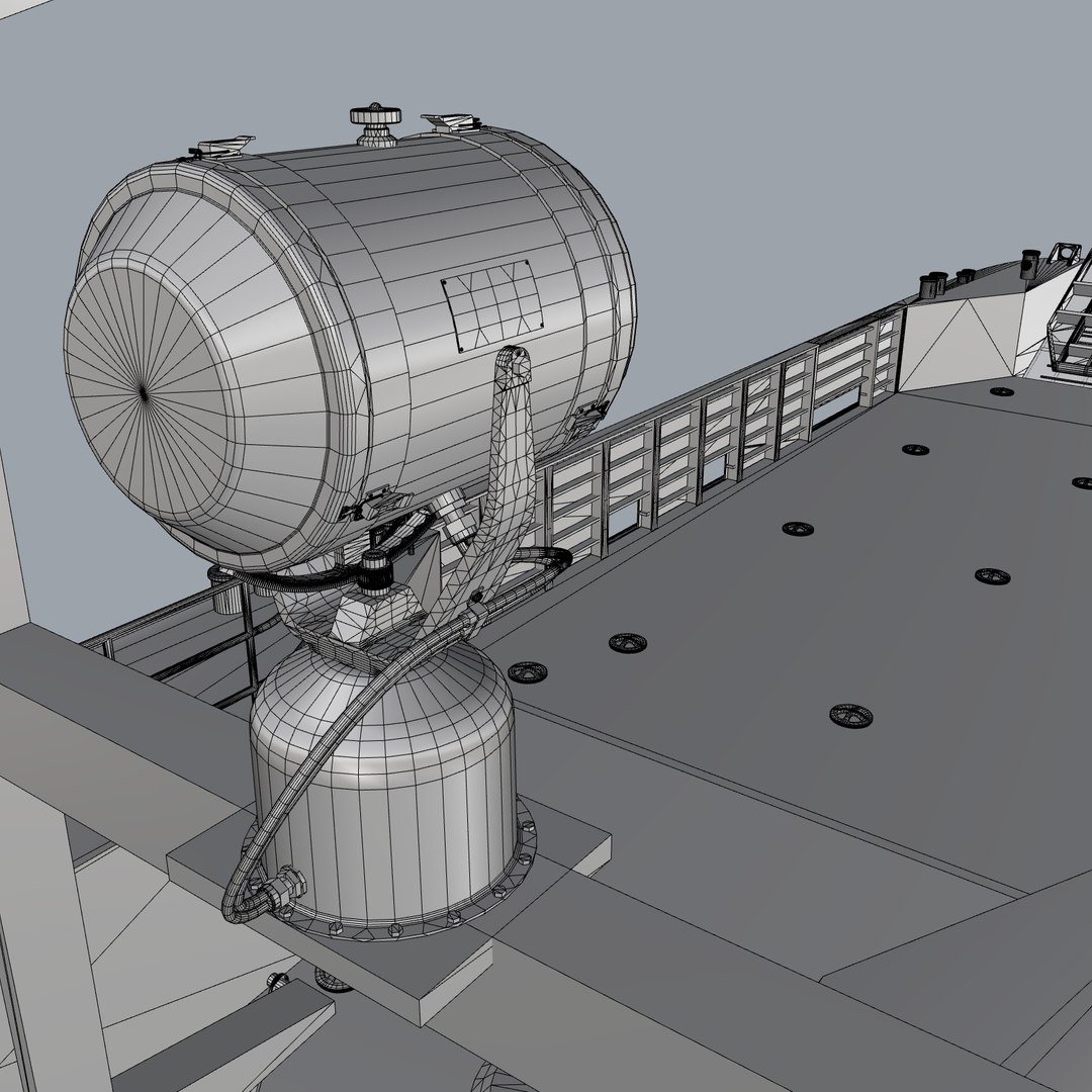 3d Model Of Fast Landing Craft