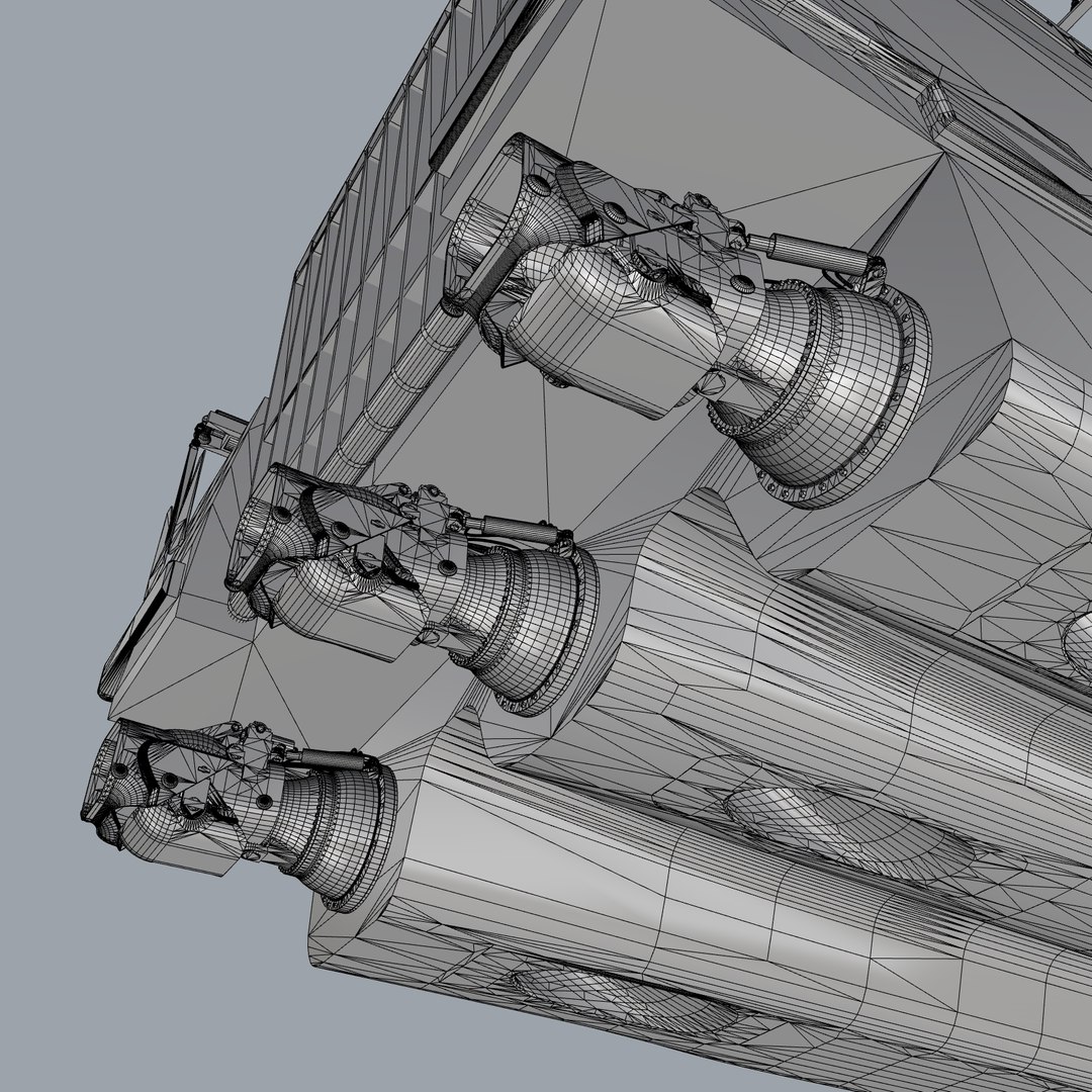 3d Model Of Fast Landing Craft