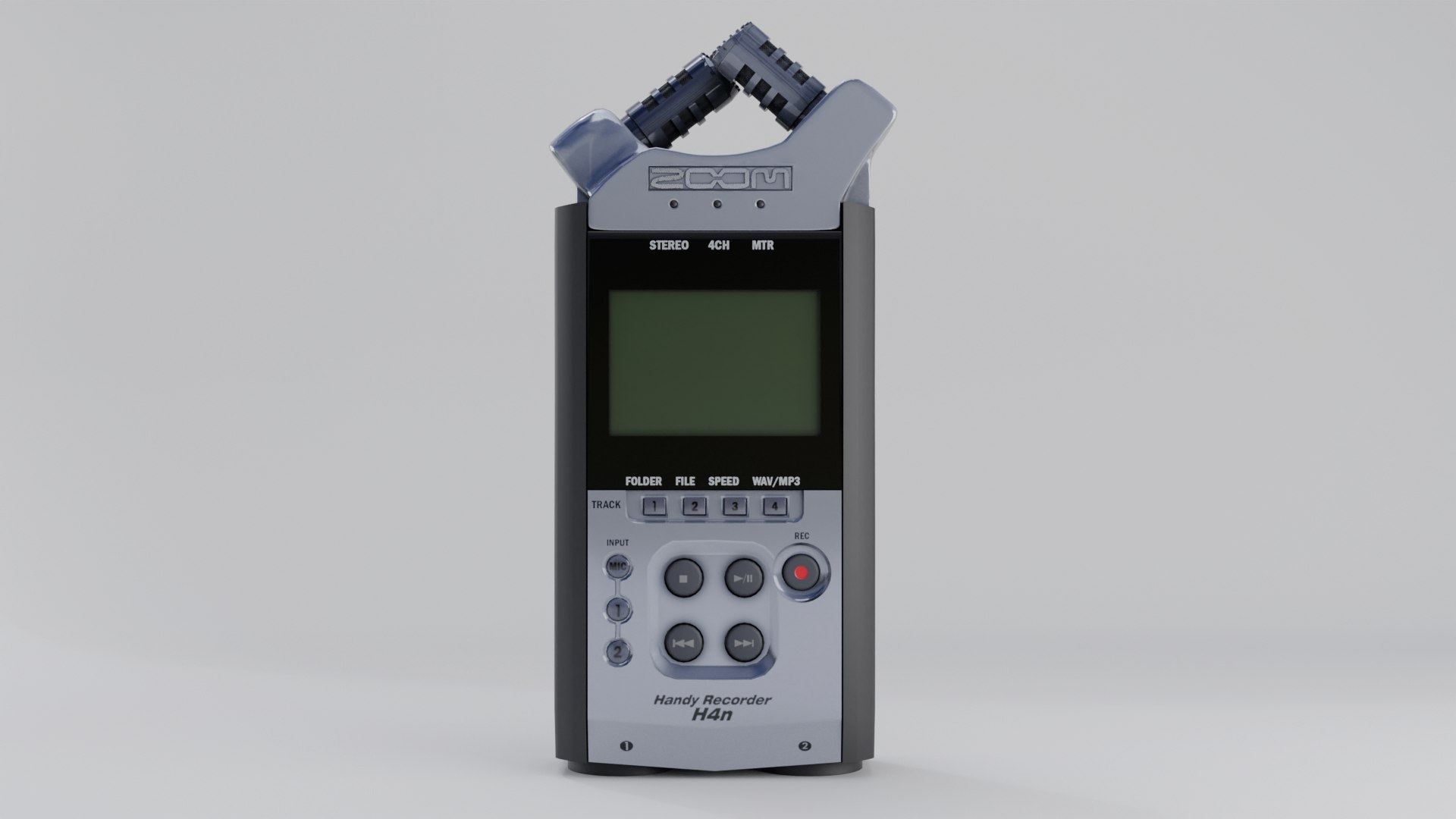 Microphone Zoom H4n 3D - TurboSquid 1673233