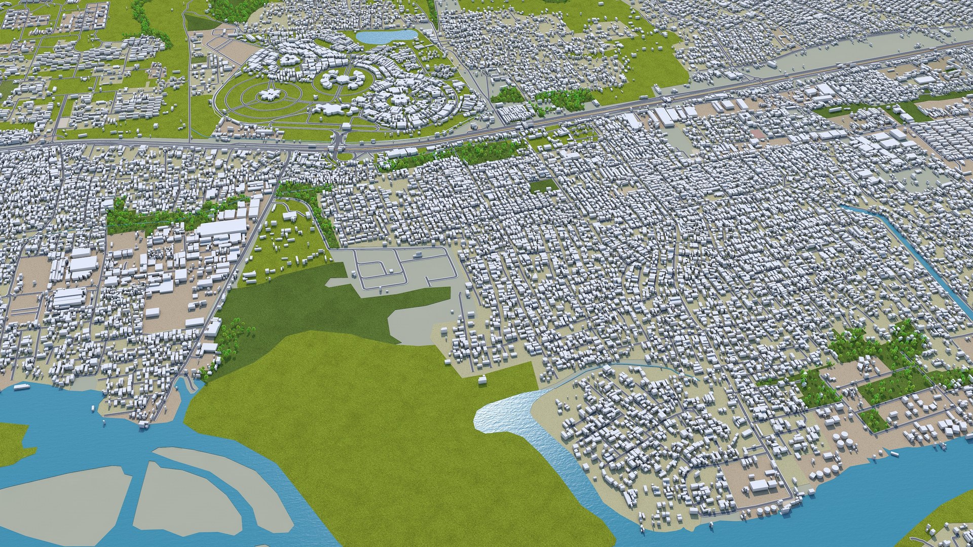 3D Lagos Nigeria - TurboSquid 1720392