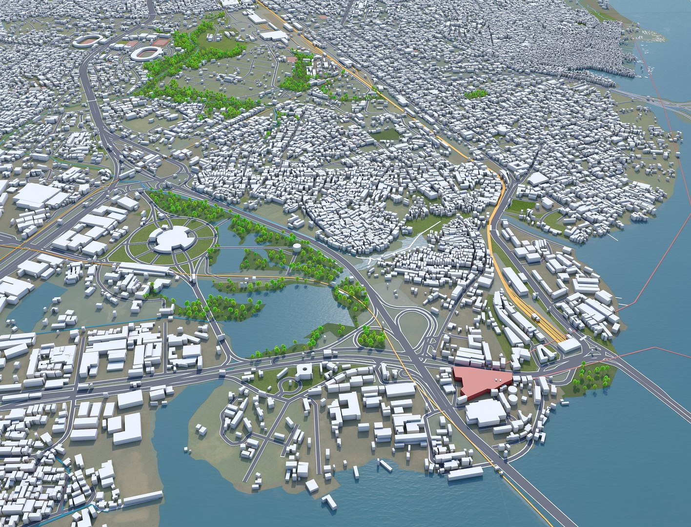 3D Lagos Nigeria - TurboSquid 1720392