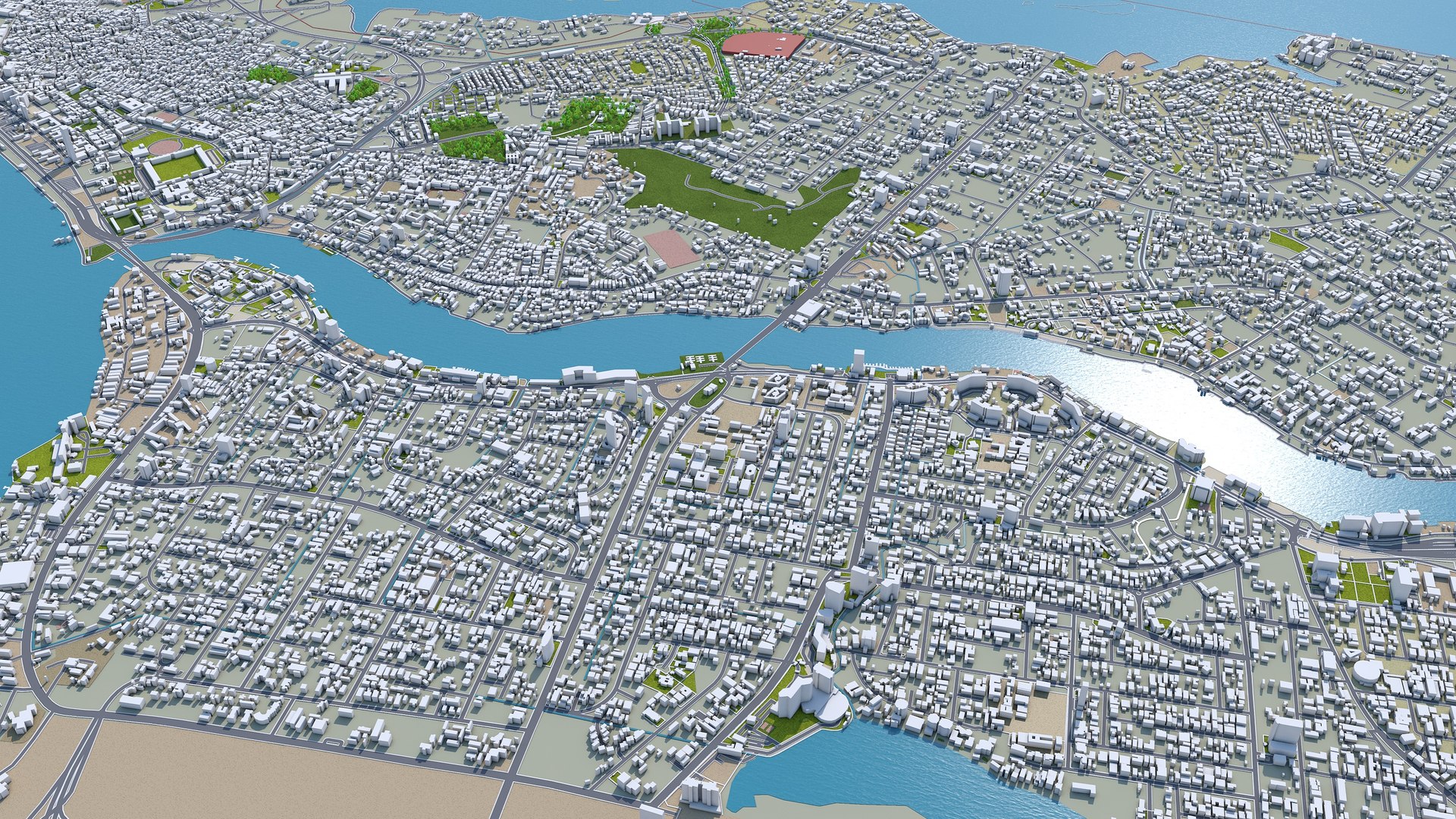 3D Lagos Nigeria - TurboSquid 1720392