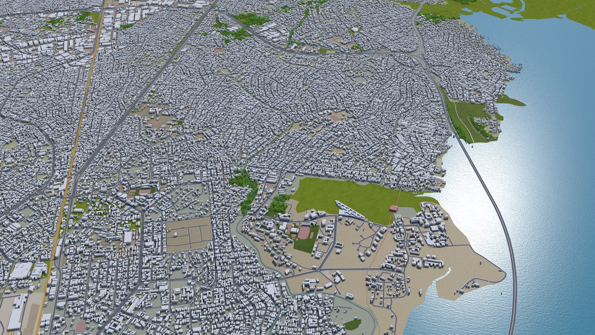 3D Lagos Nigeria - TurboSquid 1720392
