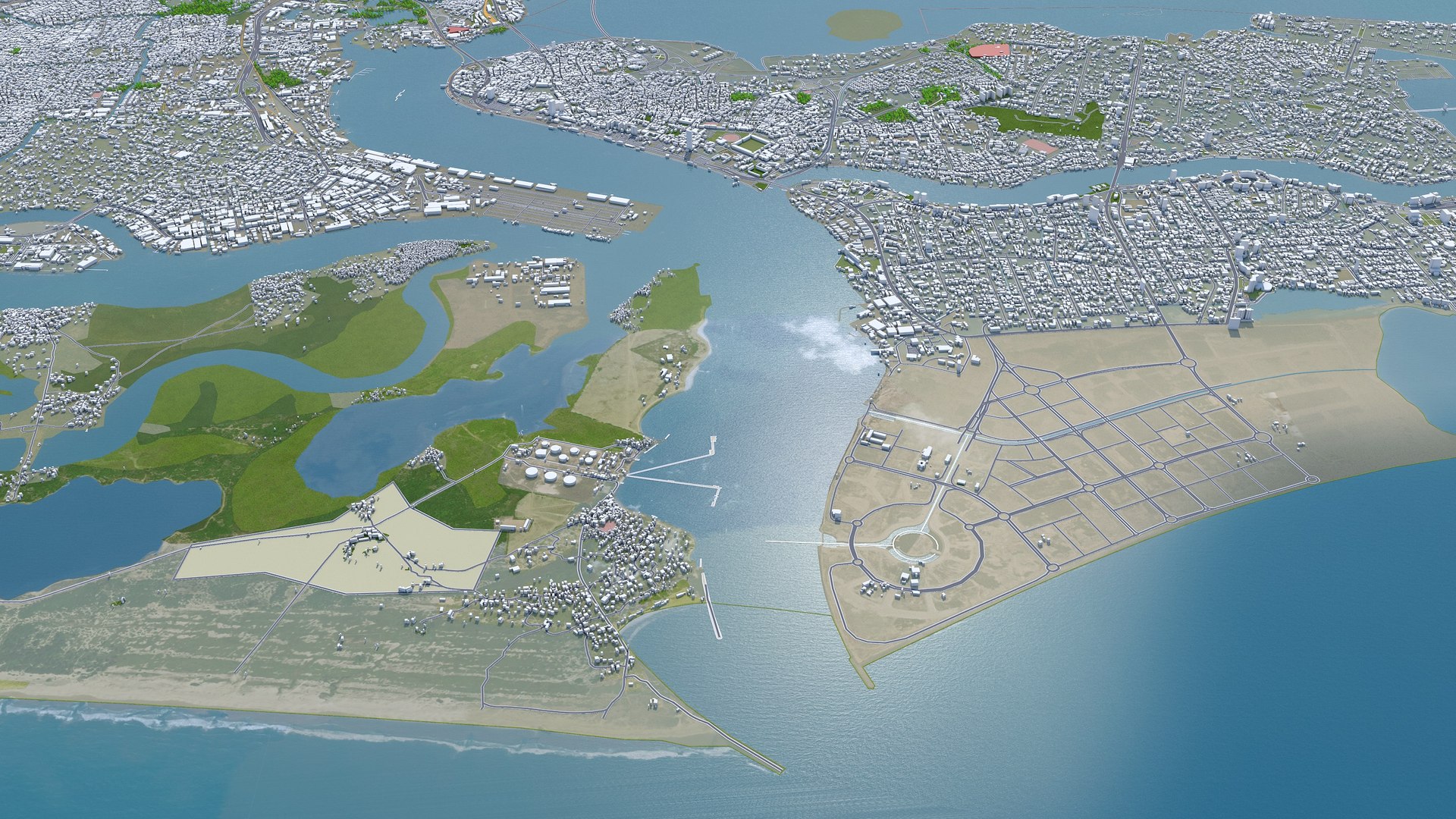 3D Lagos Nigeria - TurboSquid 1720392
