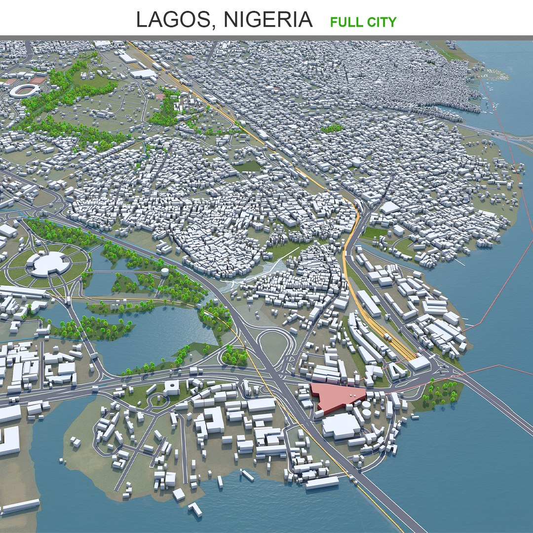 3D Lagos Nigeria - TurboSquid 1720392