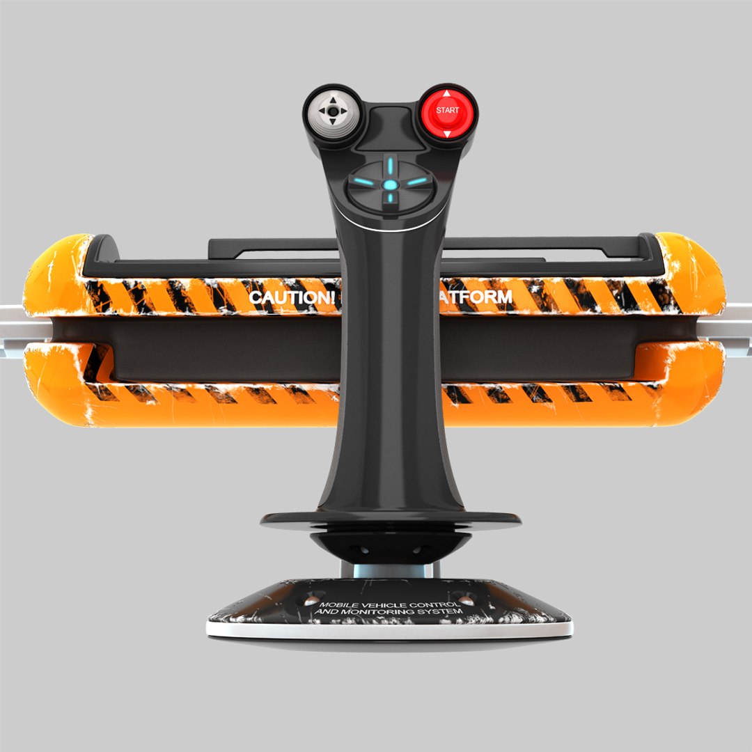 Mobile Control Unit Remote 3D Model - TurboSquid 1517027
