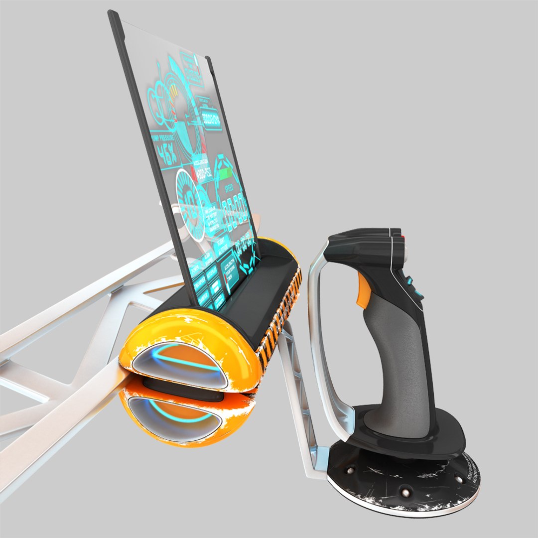 Mobile Control Unit Remote 3D Model - TurboSquid 1517027