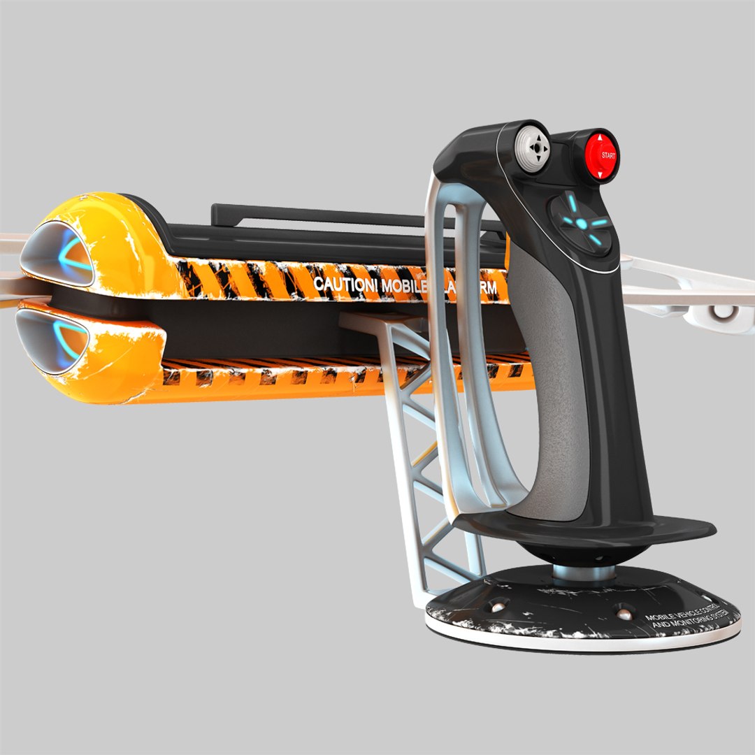 Mobile Control Unit Remote 3D Model - TurboSquid 1517027