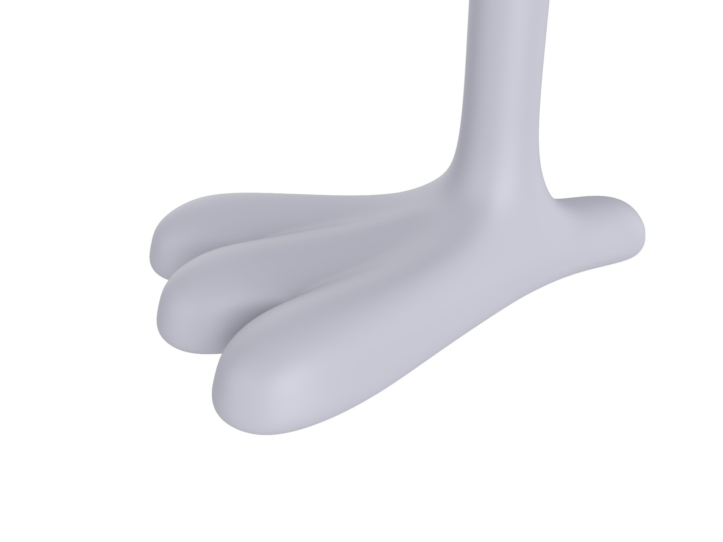 3D Bird Leg 001 - TurboSquid 2182007