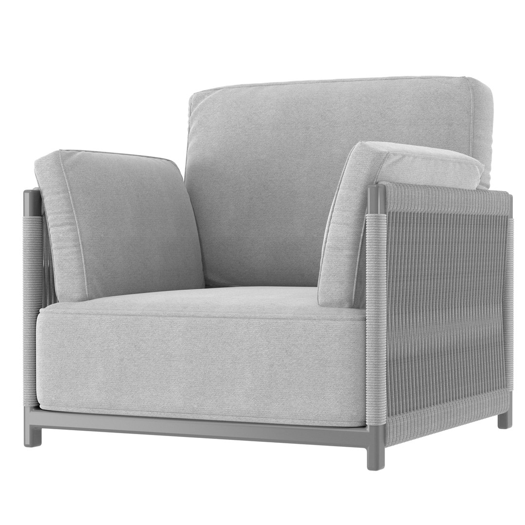 Sette Garden Pixel Armchair Model - TurboSquid 2049977