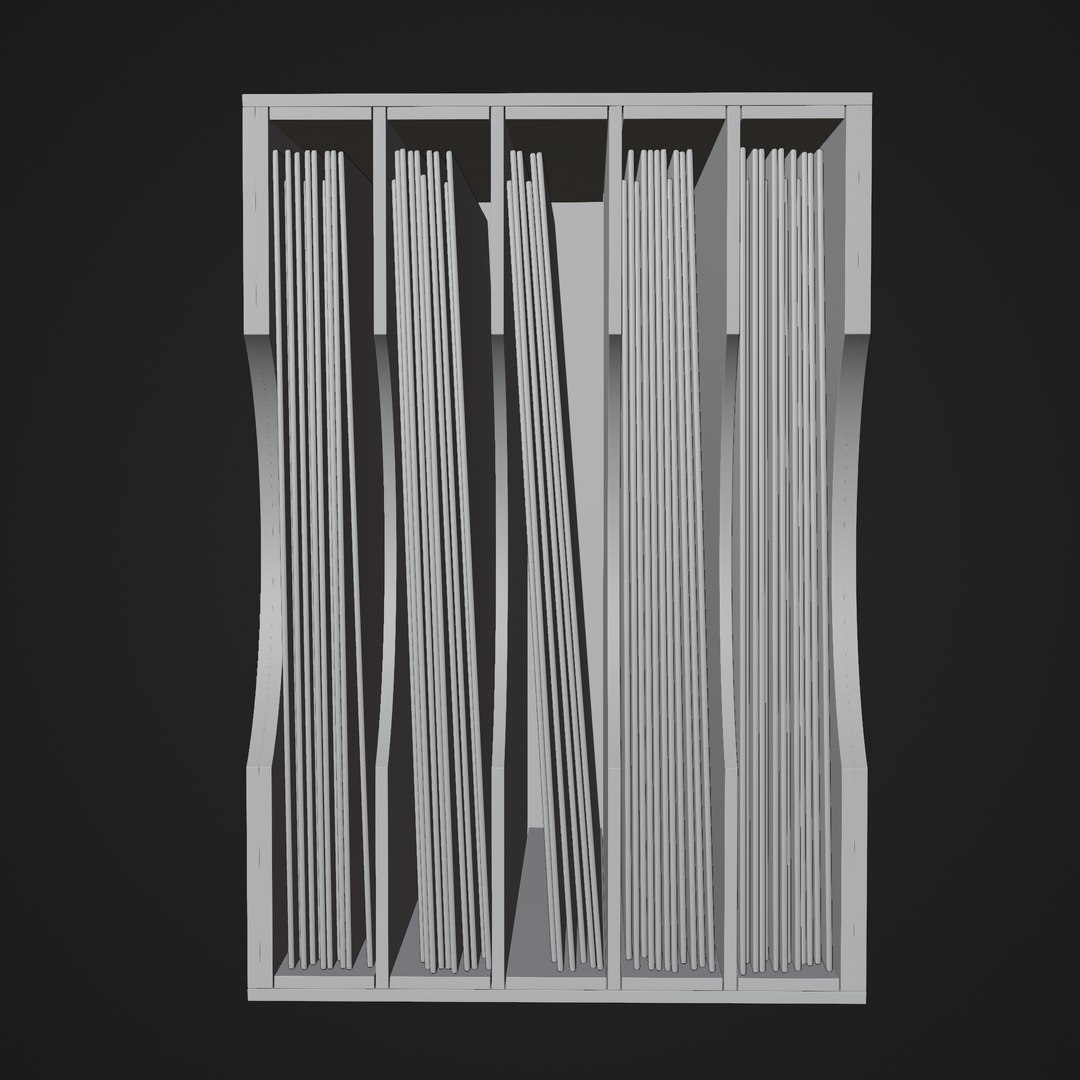 Vinyl Storage No-48 3D model - TurboSquid 1907403