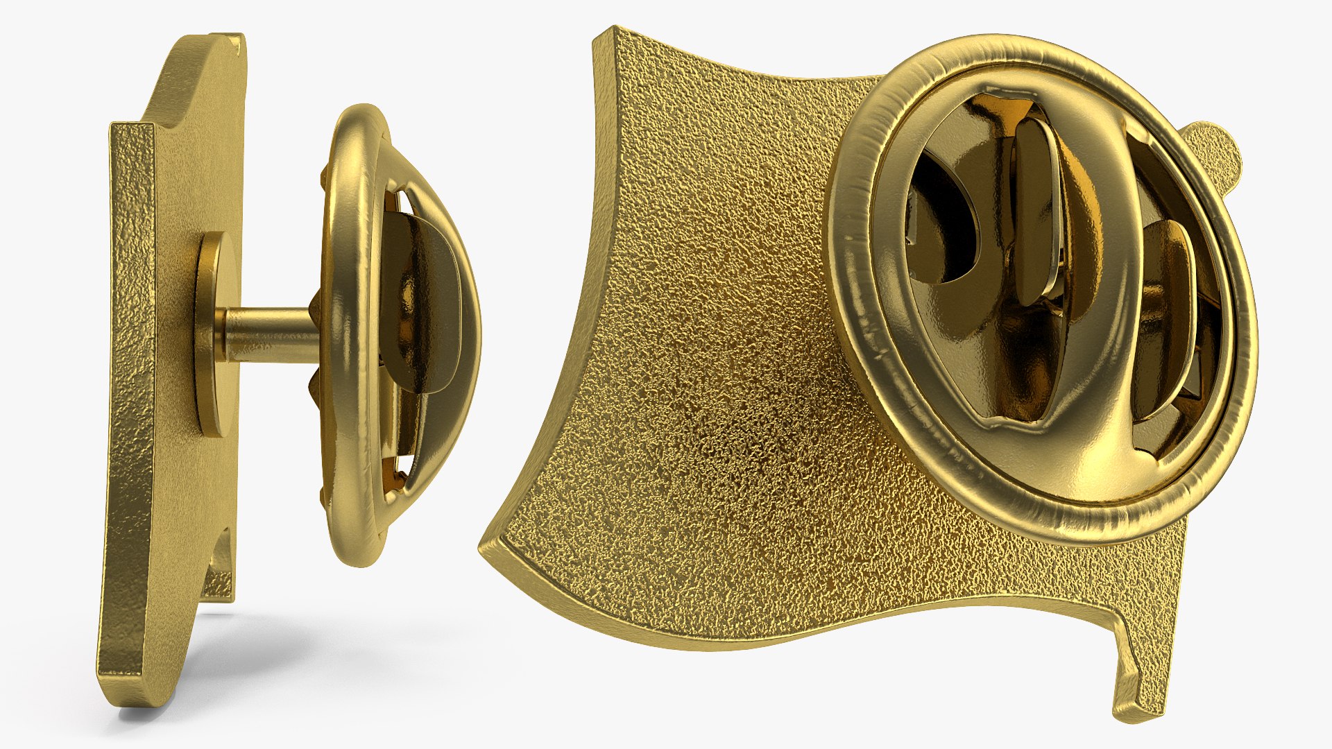 3D usa flag lapel pin - TurboSquid 1648915