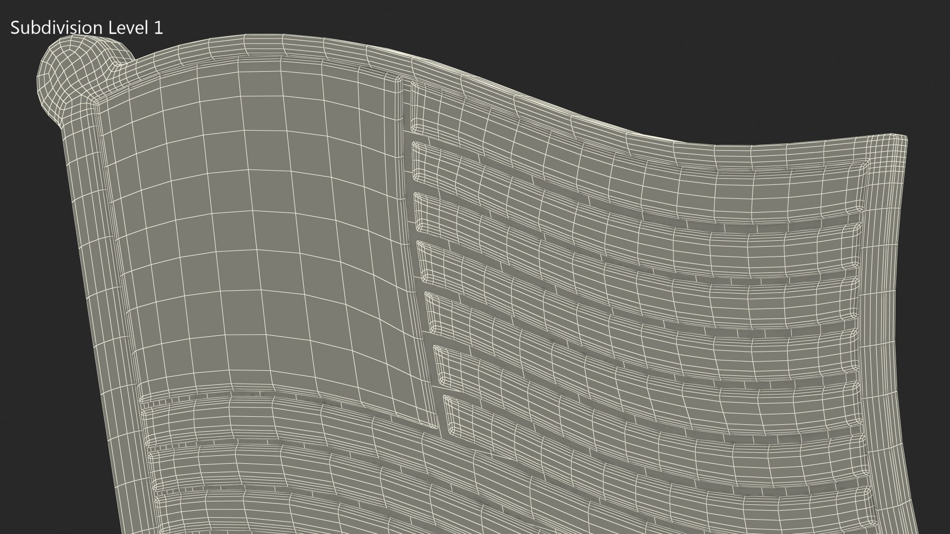 3D usa flag lapel pin - TurboSquid 1648915