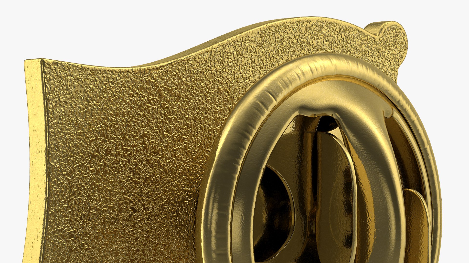 3D usa flag lapel pin - TurboSquid 1648915