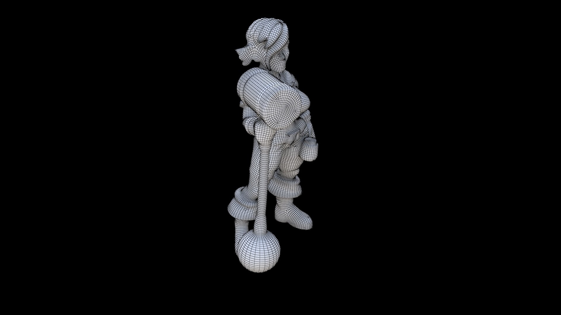 Cannonball Pirate Lucy 3D Model - TurboSquid 2336745