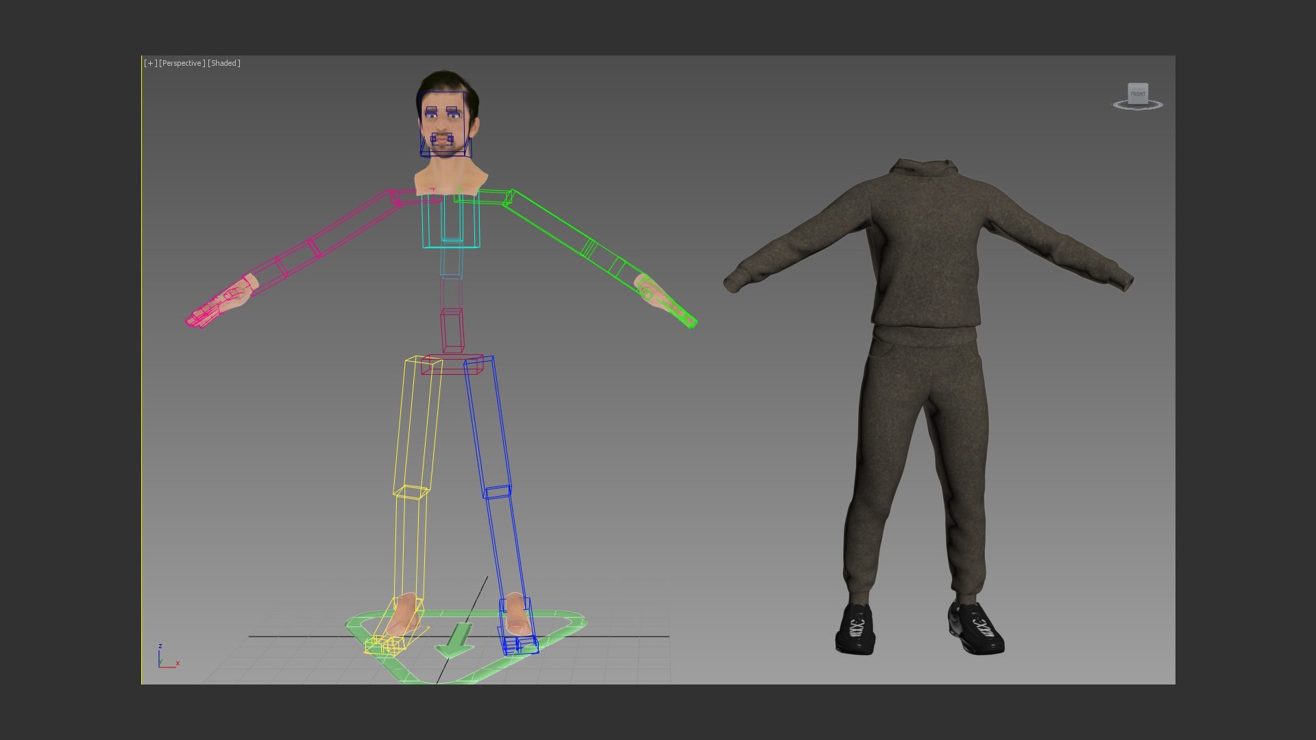 Face rig 3D model - TurboSquid 1703328