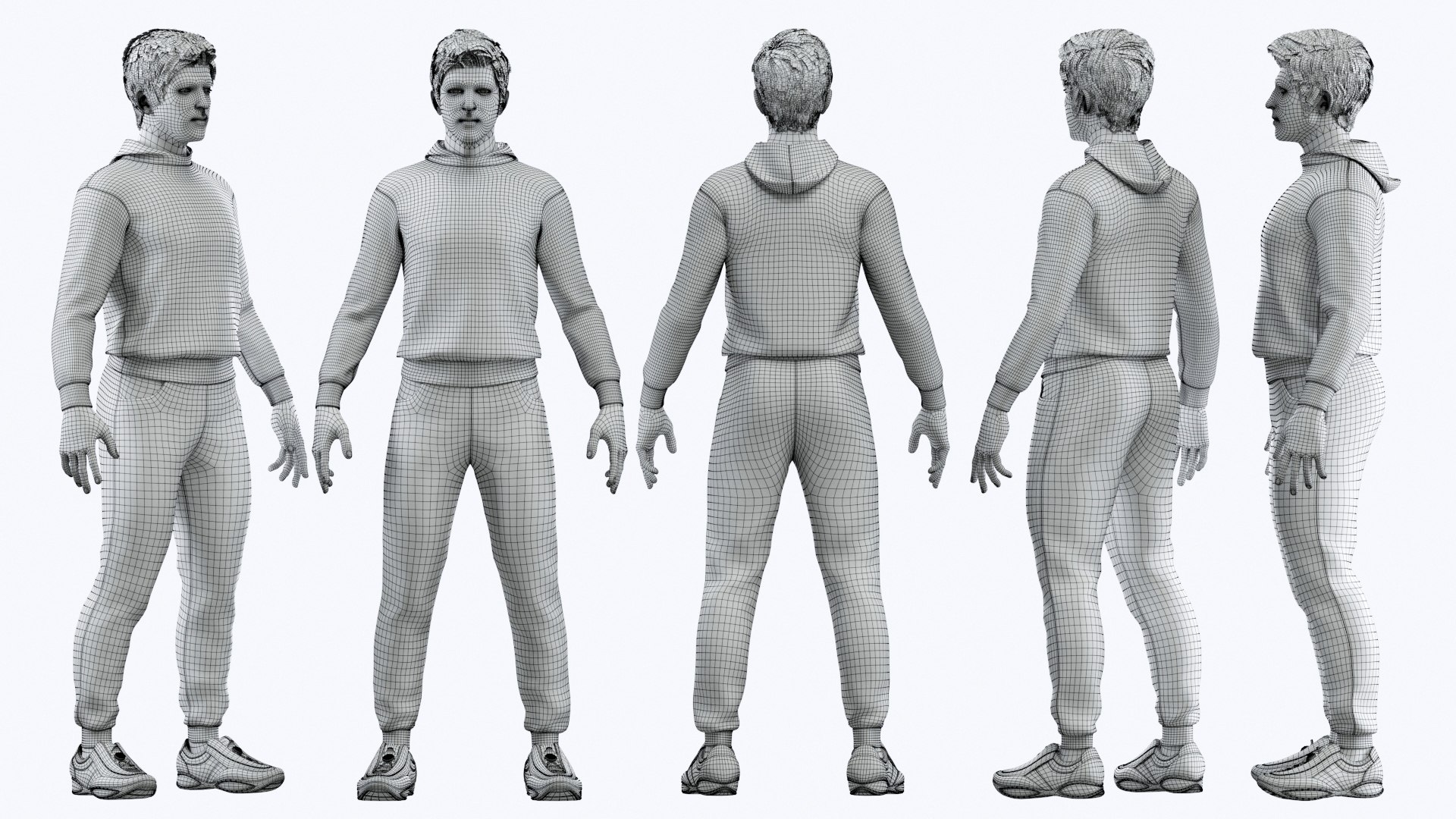 Face rig 3D model - TurboSquid 1703328