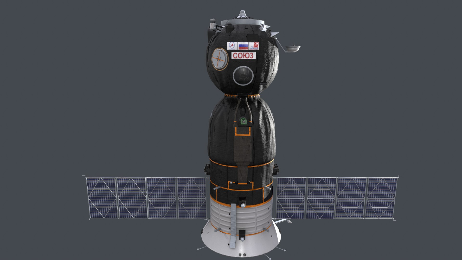3D Spaceship Soyuz Model - TurboSquid 1462386