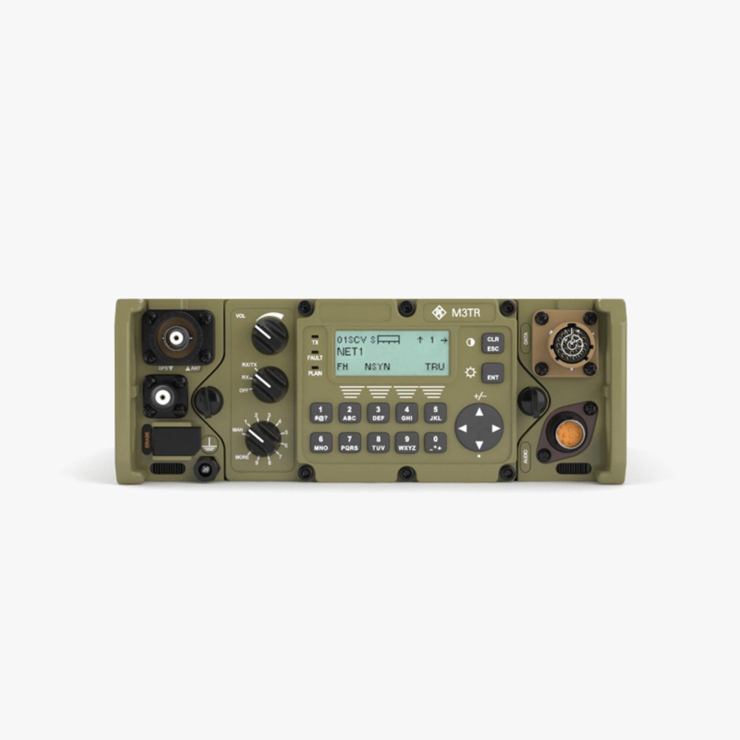 Tactical Military Radio M3TR Model - TurboSquid 1941775