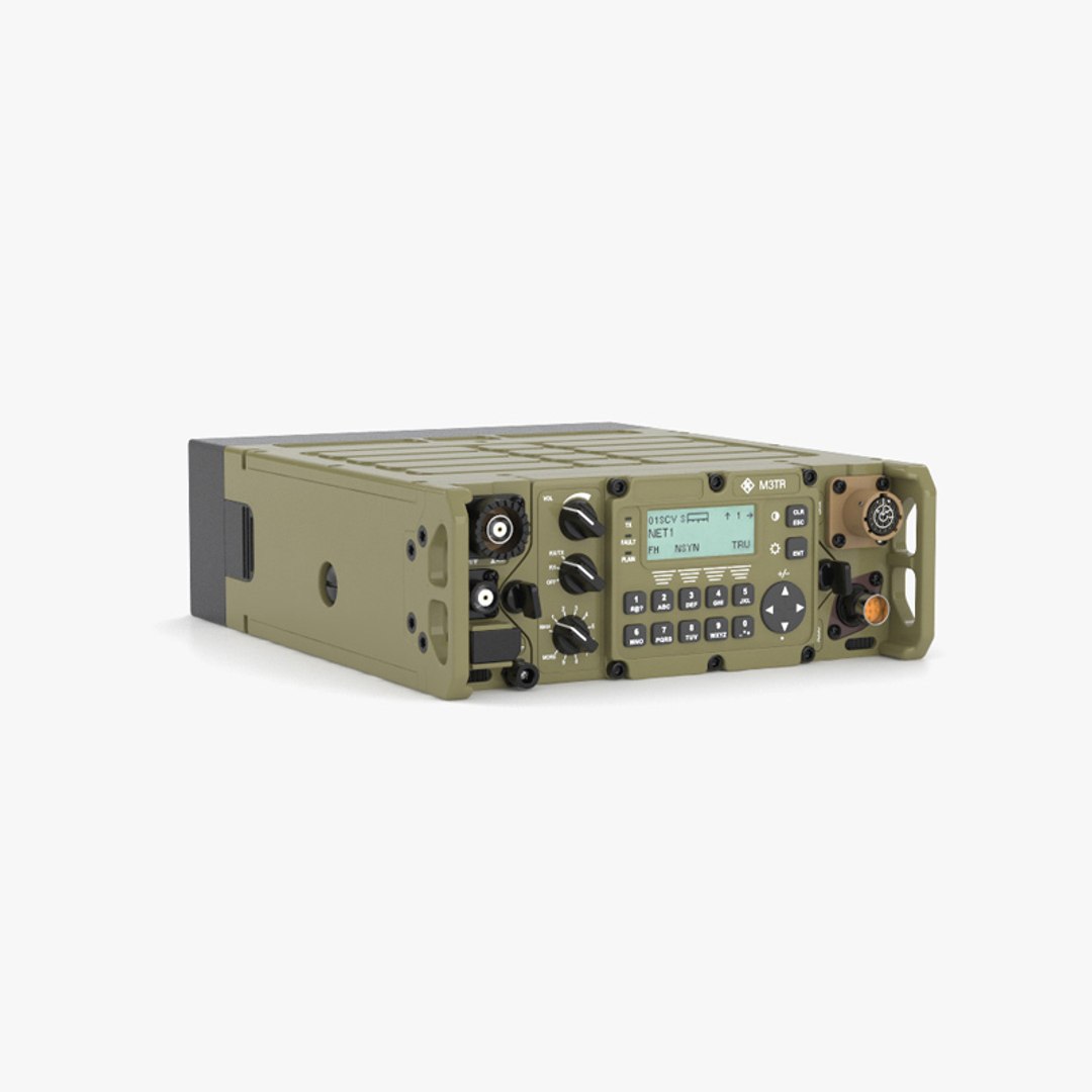Tactical Military Radio M3TR Model - TurboSquid 1941775