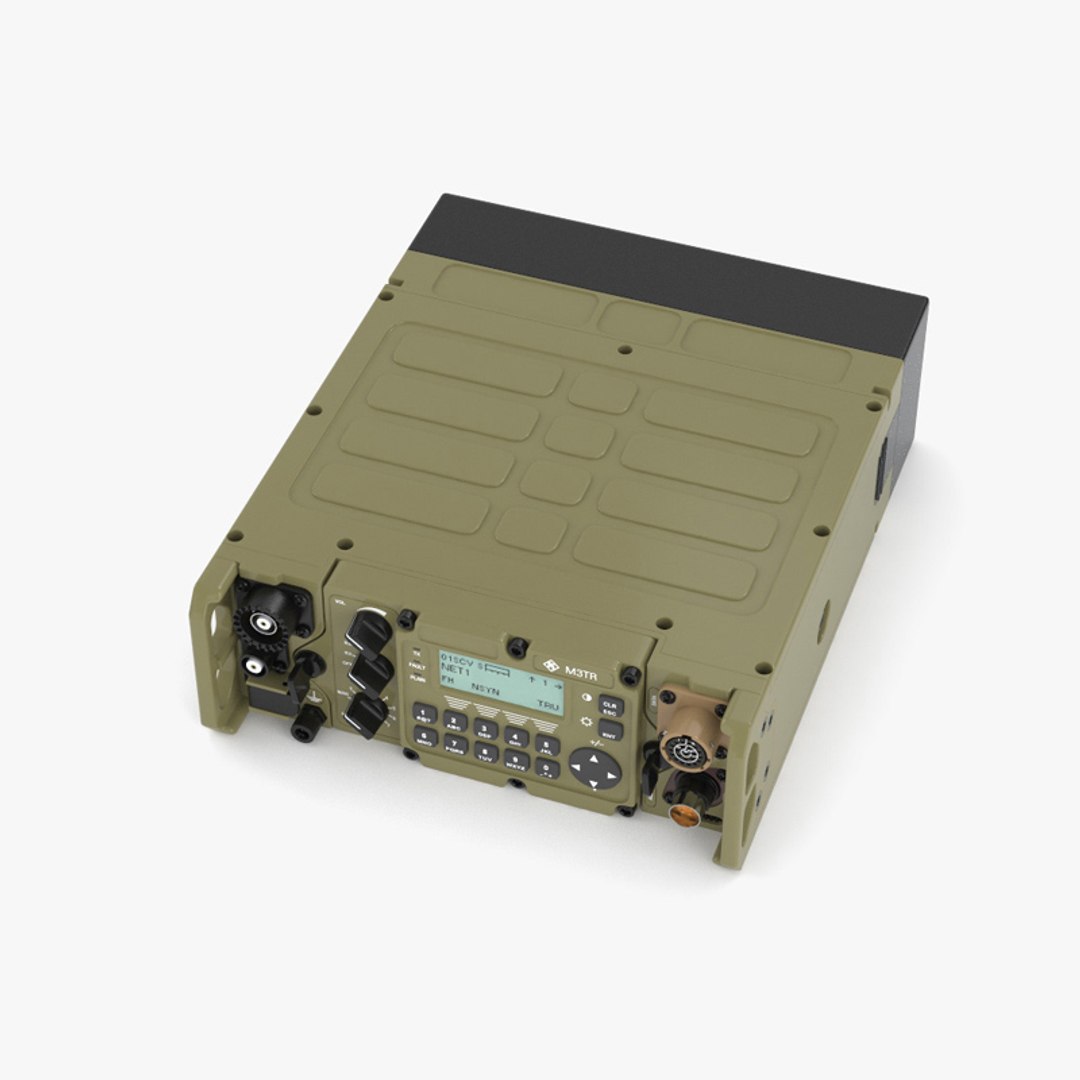 Tactical Military Radio M3TR Model - TurboSquid 1941775