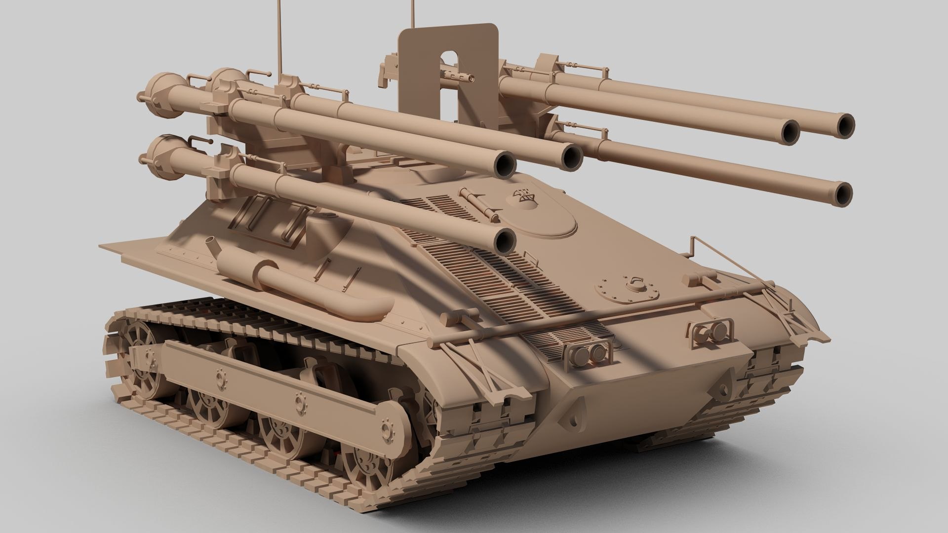 3d Model Of M50 Ontos