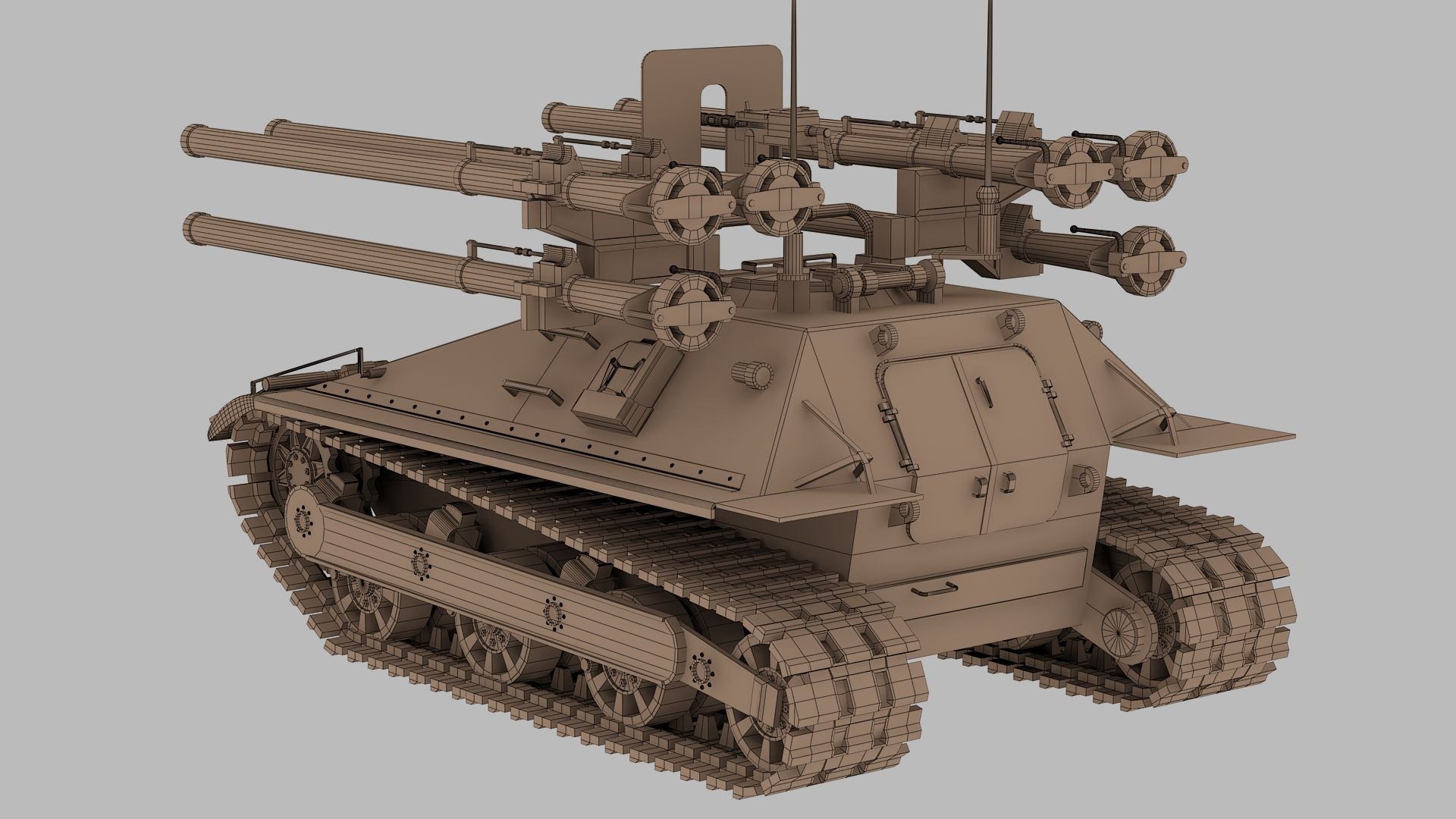 3d Model Of M50 Ontos