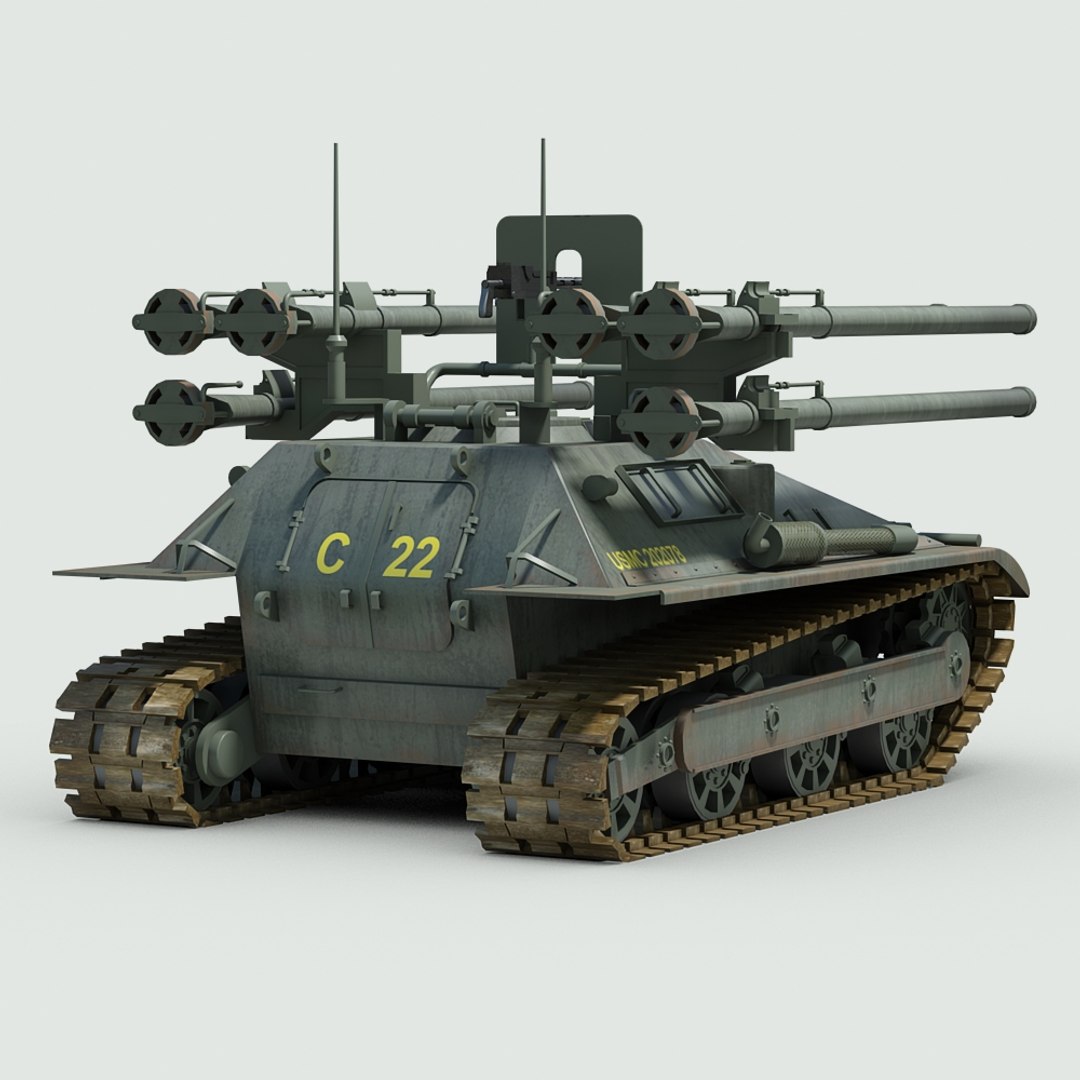 3d model of m50 ontos