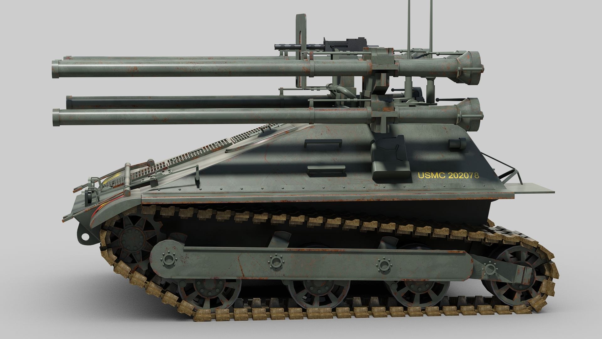 3d Model Of M50 Ontos