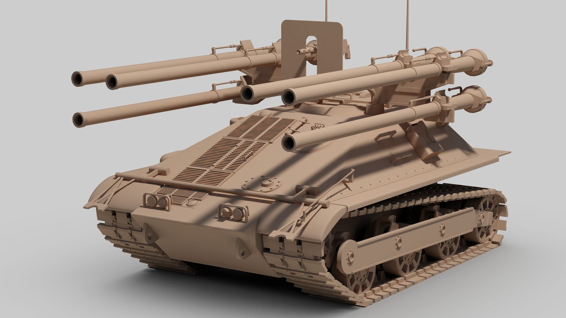 3d Model Of M50 Ontos