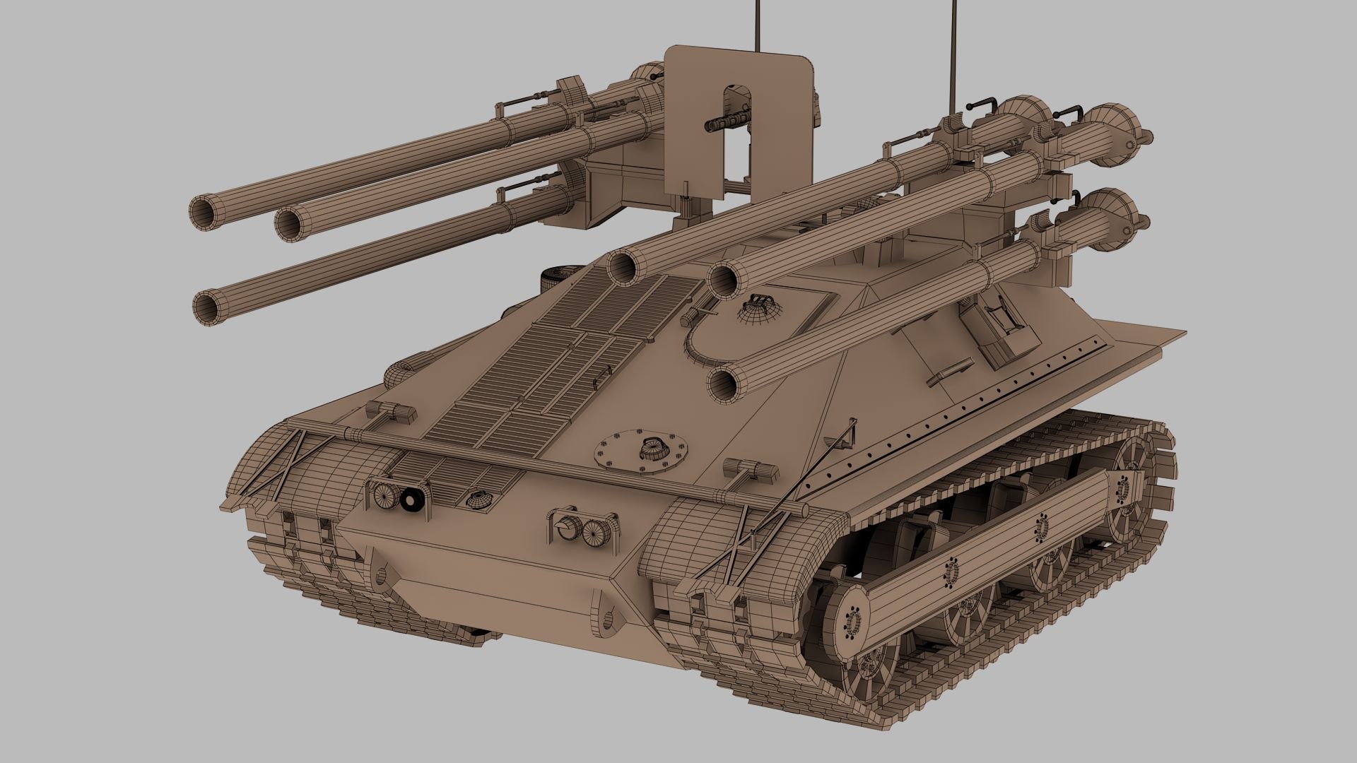 3d Model Of M50 Ontos
