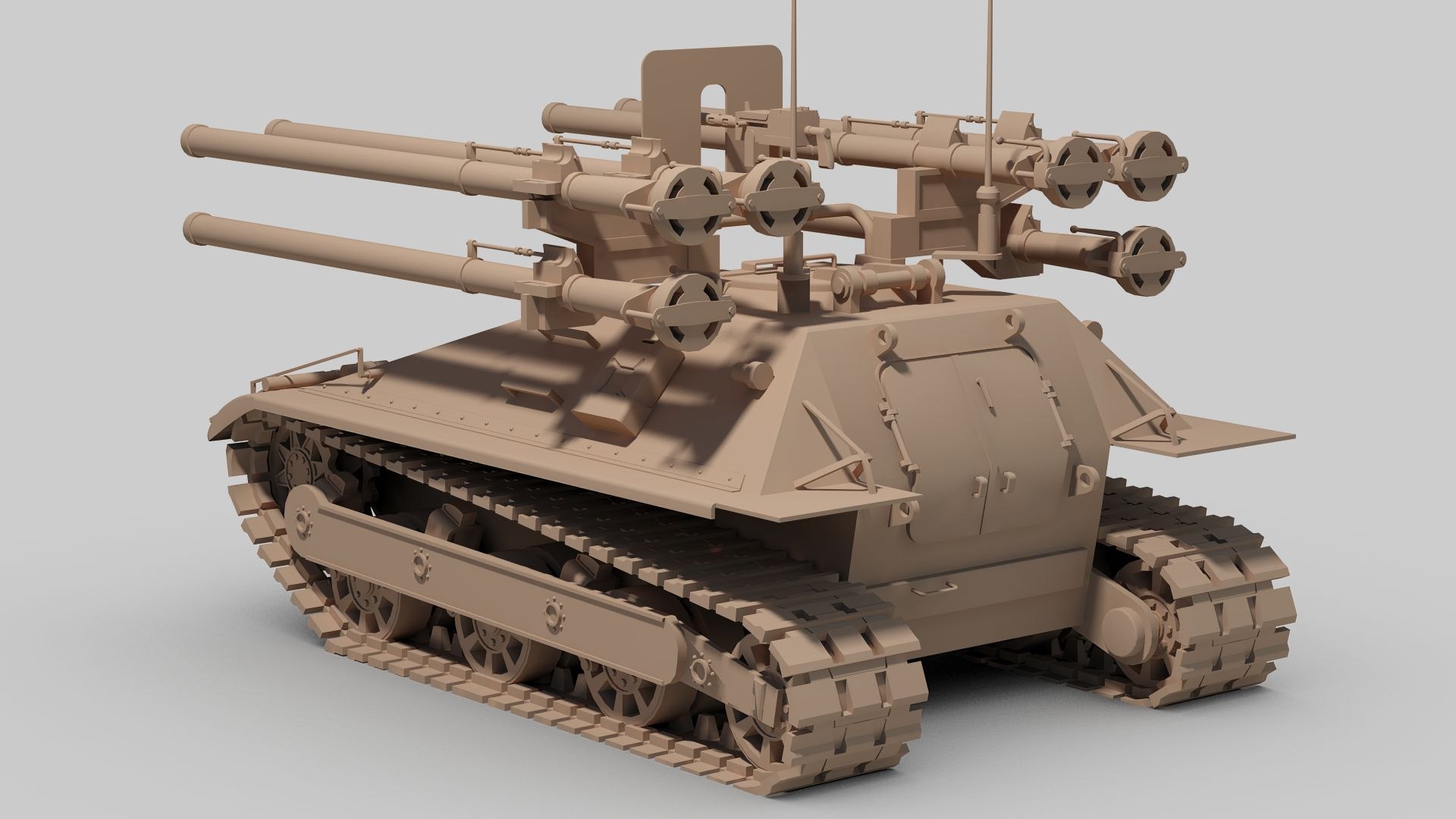 3d Model Of M50 Ontos