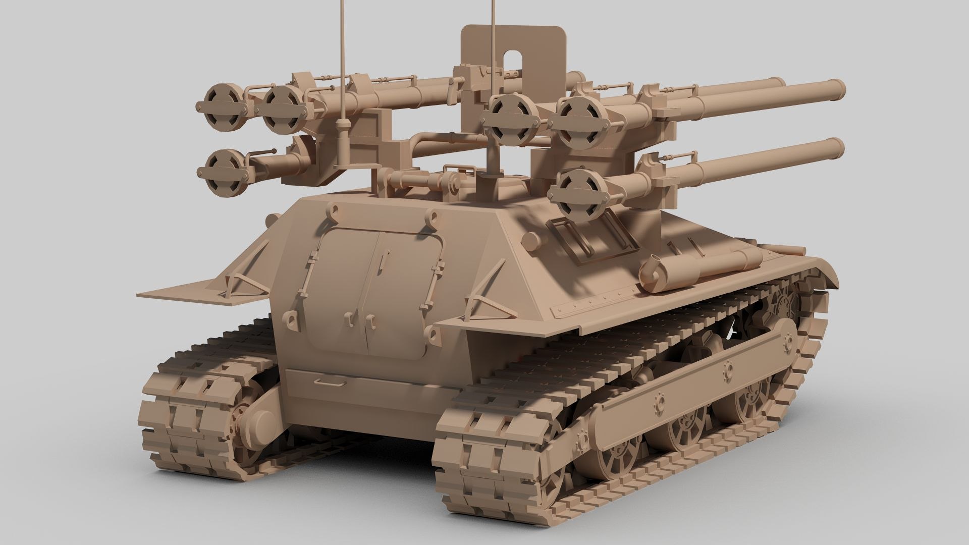 3d Model Of M50 Ontos