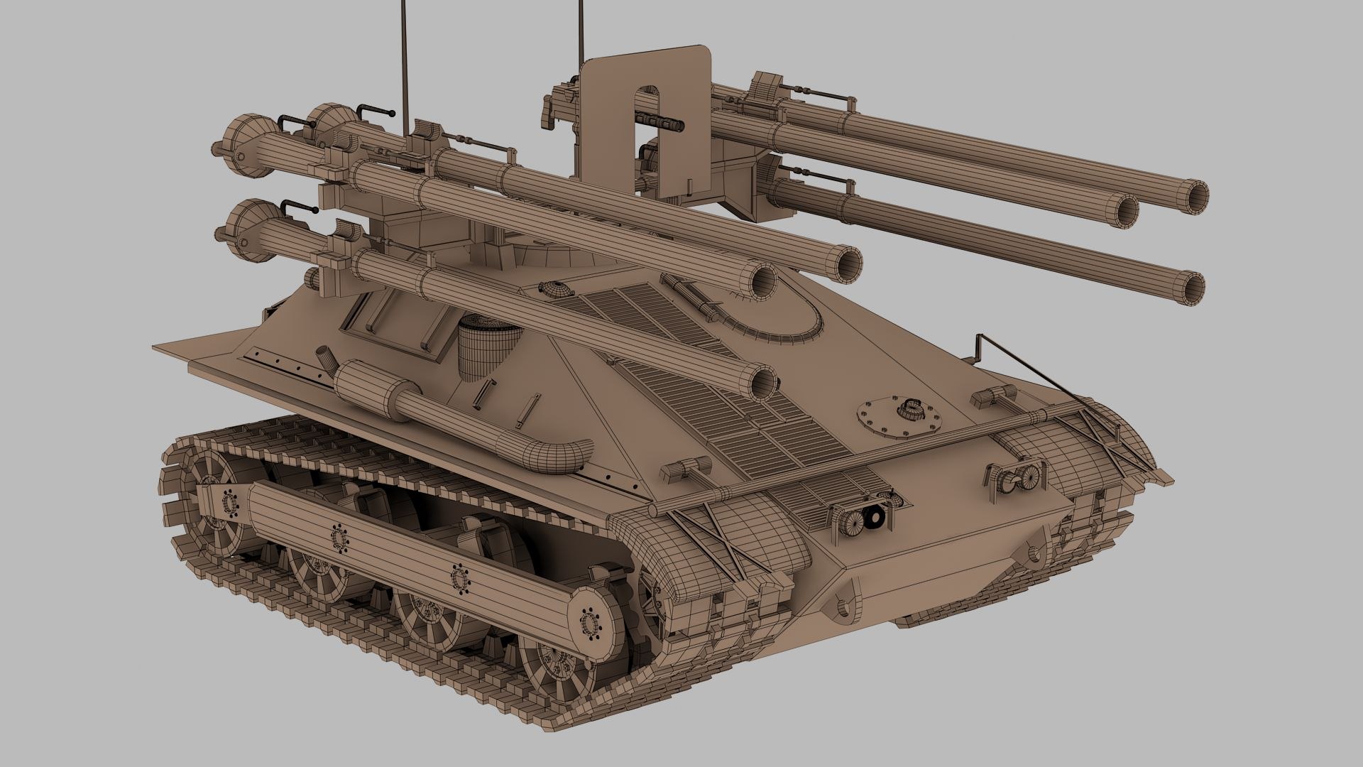 3d Model Of M50 Ontos