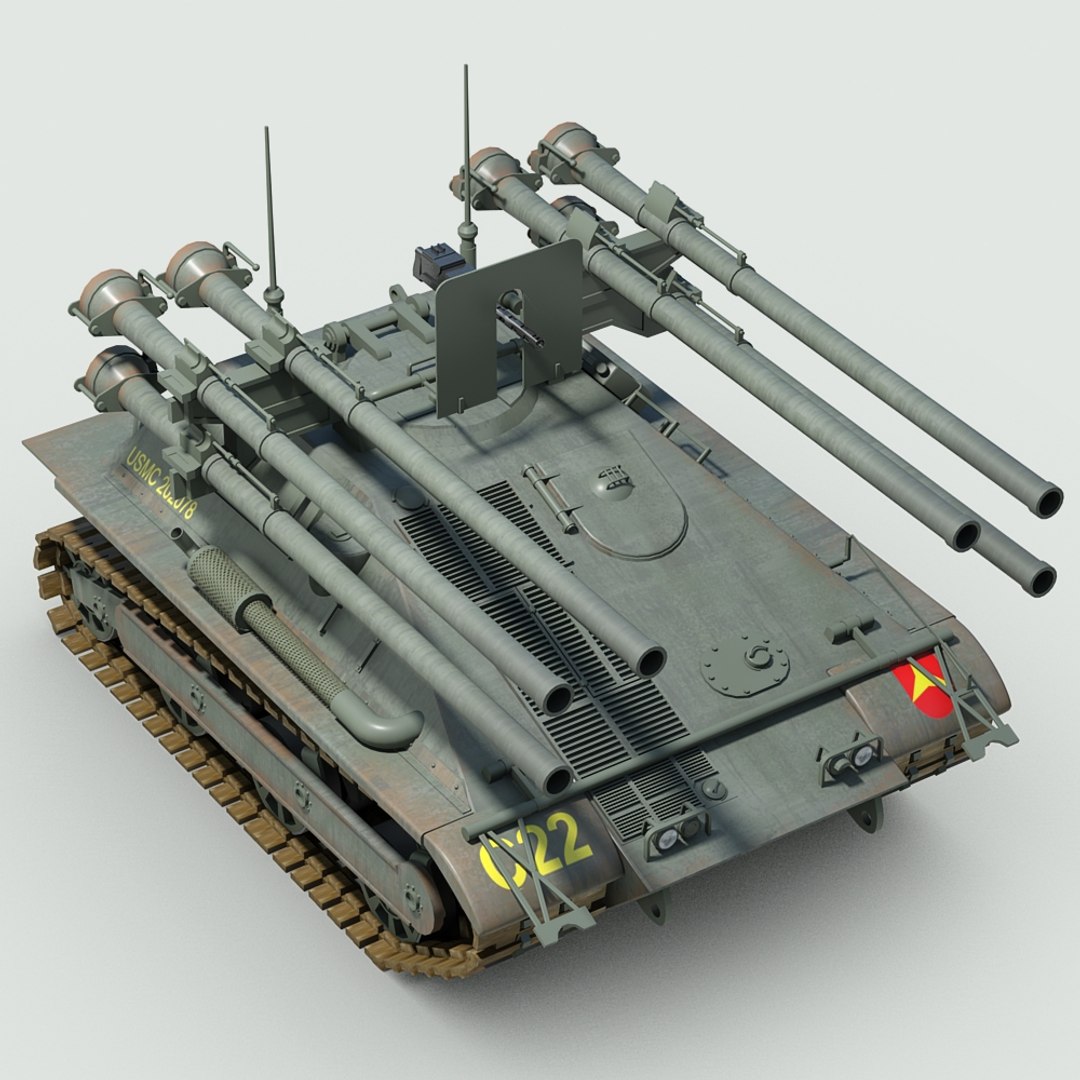 3d model of m50 ontos