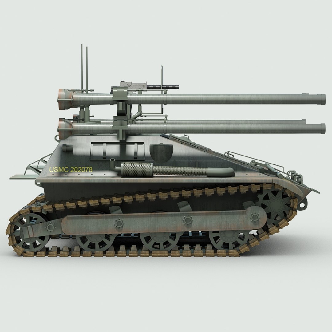 3d model of m50 ontos