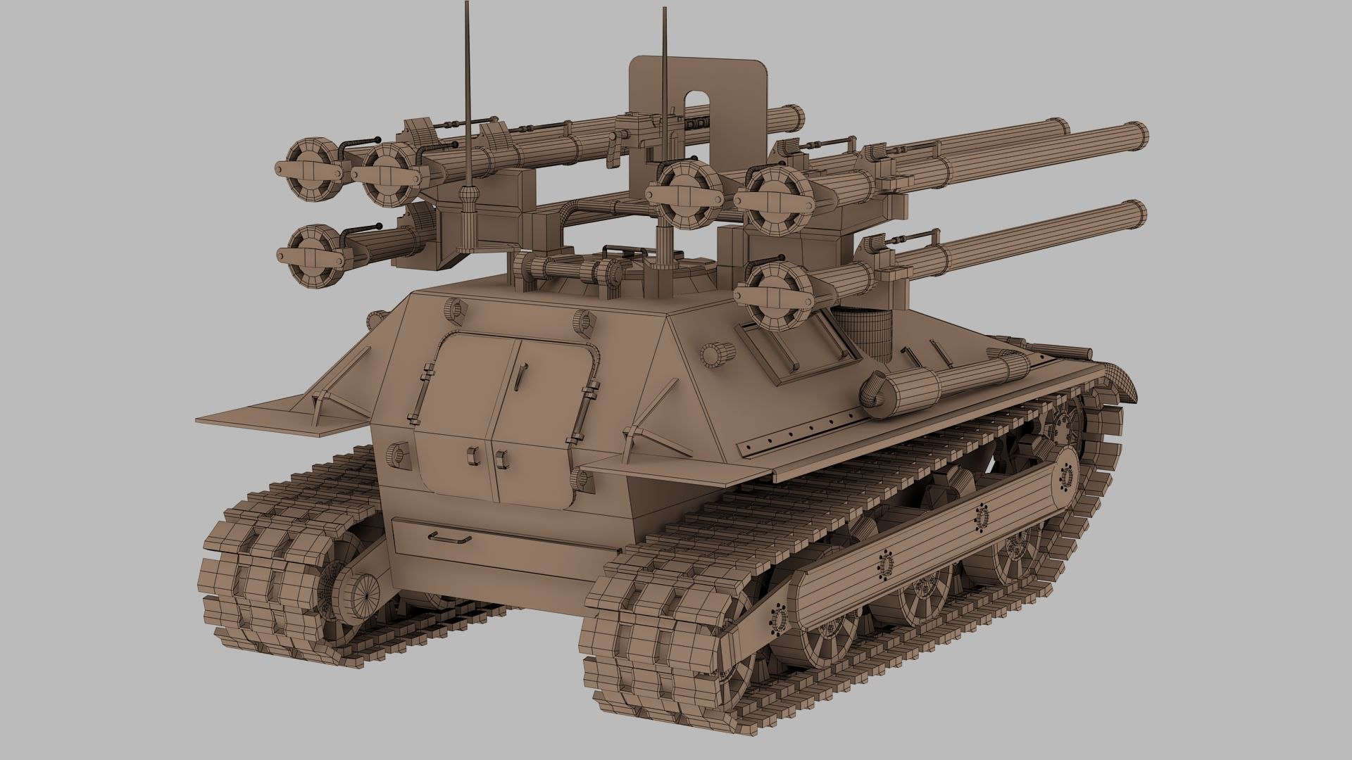 3d Model Of M50 Ontos