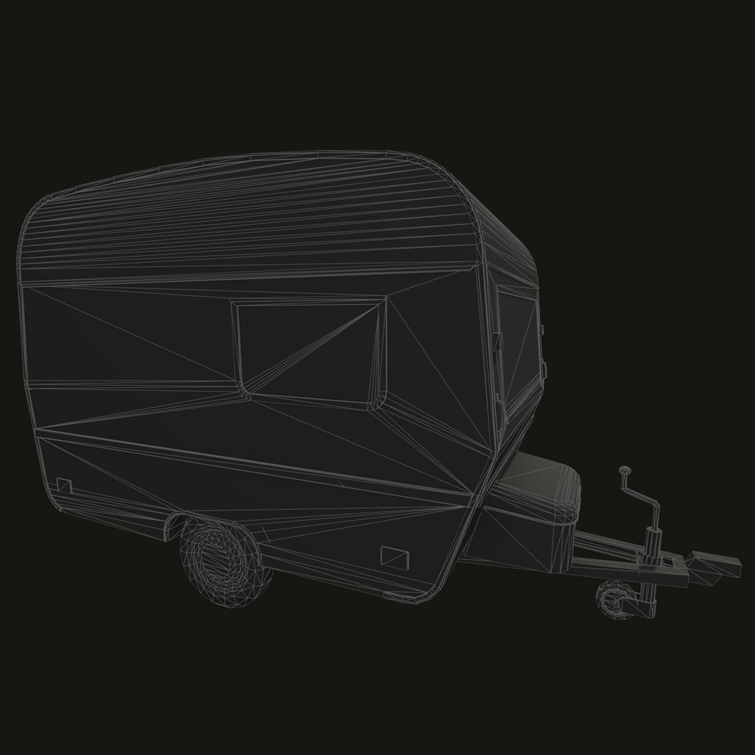Caravan Trailer 3d Max