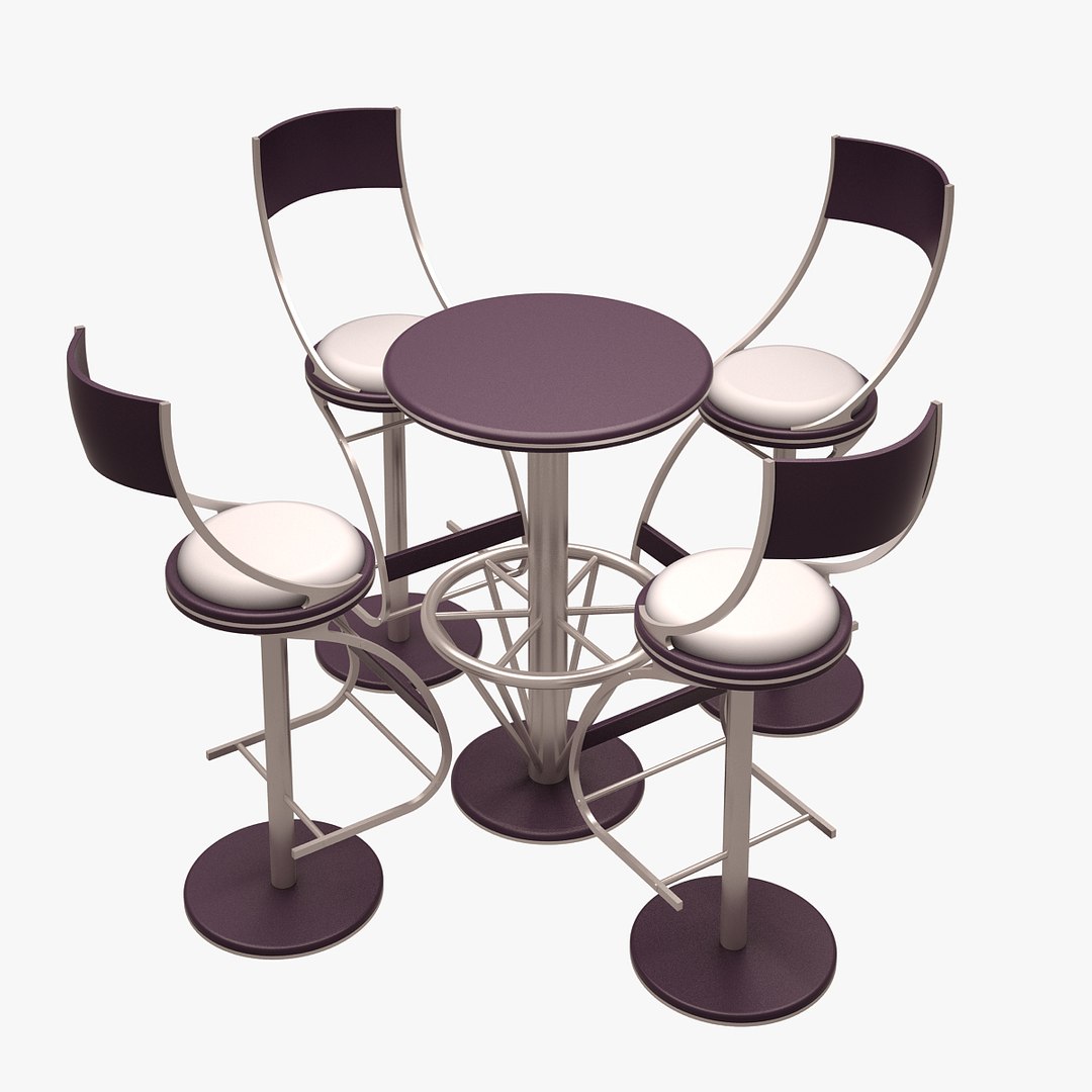 3d Model Chair Table