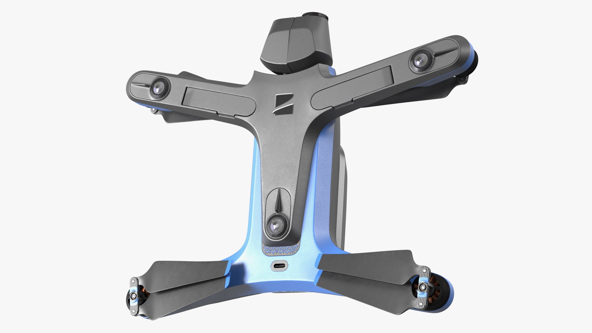 3D Autonomous Drone Skydio 2 Plus Off State Rigged Model - TurboSquid ...