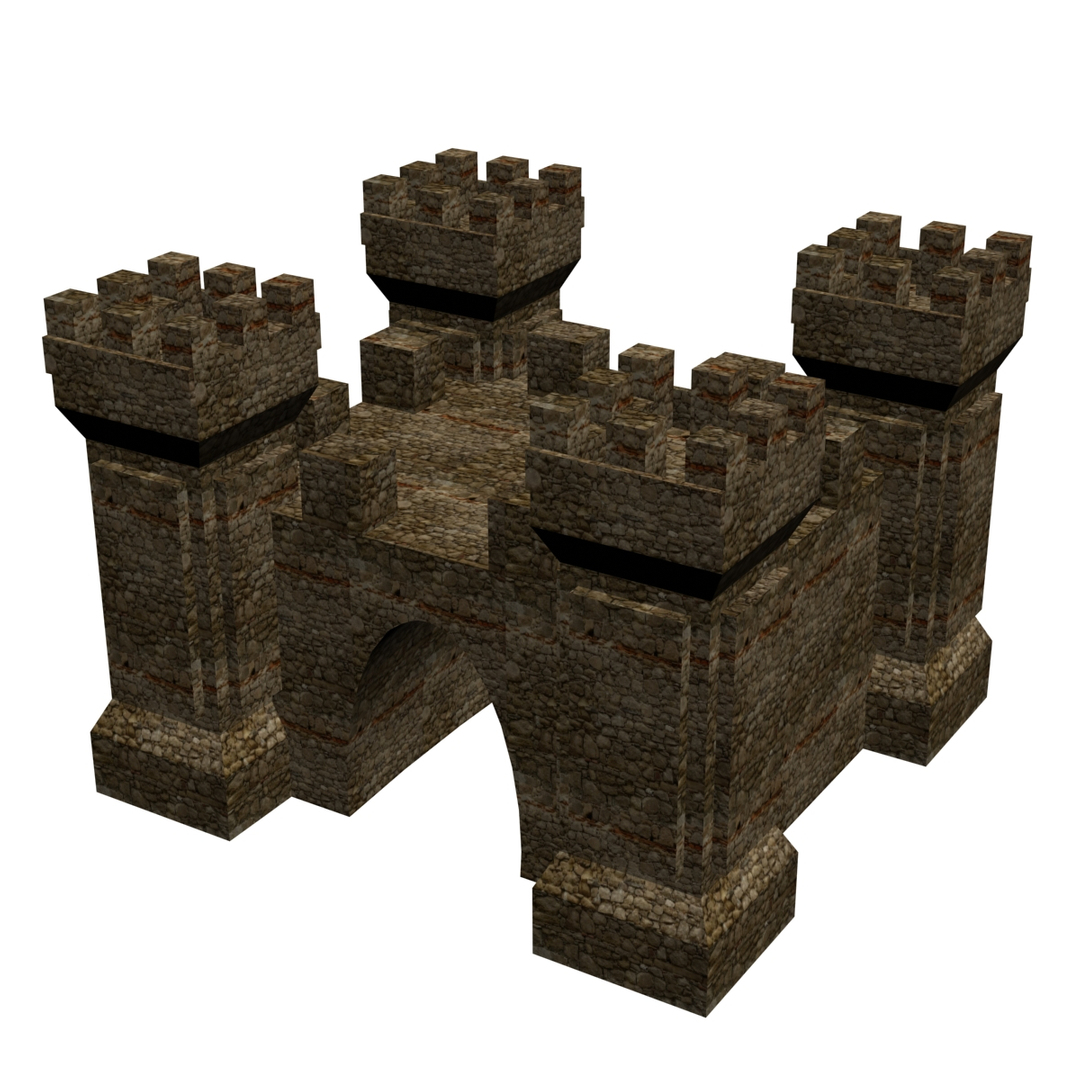 3D Medieval Gate 1 Model - TurboSquid 1377151