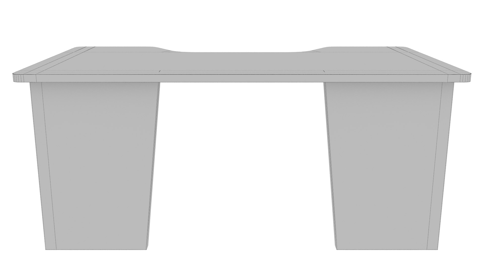 PC Table 3D Model - TurboSquid 1745840