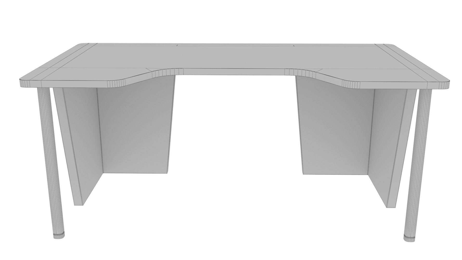 PC Table 3D Model - TurboSquid 1745840