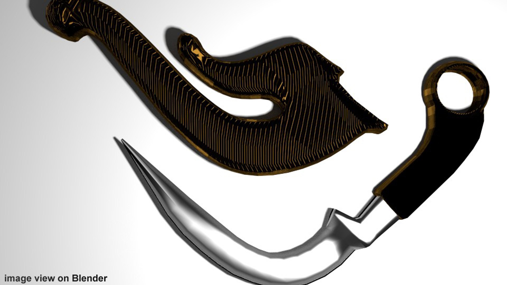 Maya Karambit Minangkabau Blade