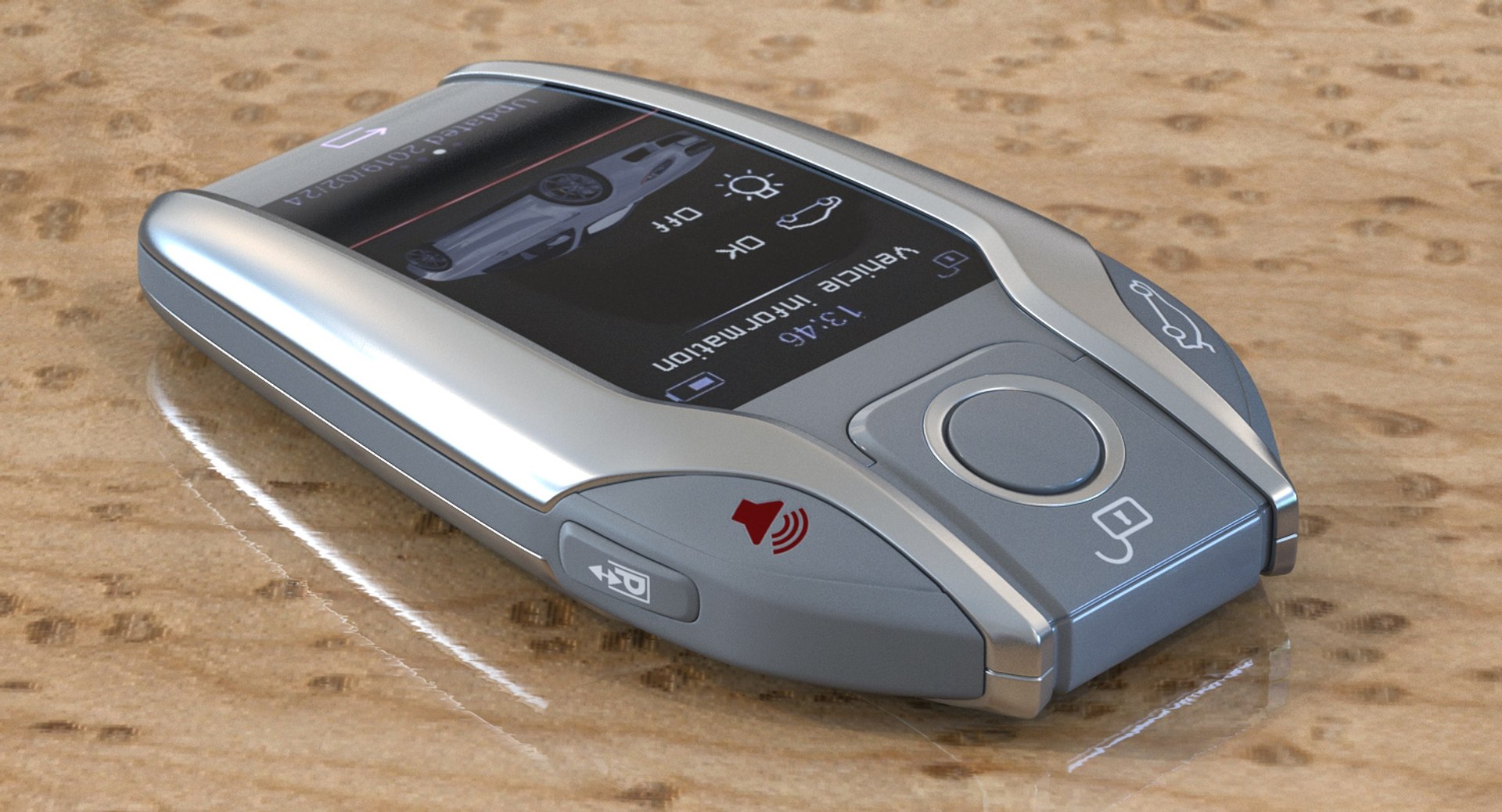 Car Smart Key Generic 3D Model - TurboSquid 1296995