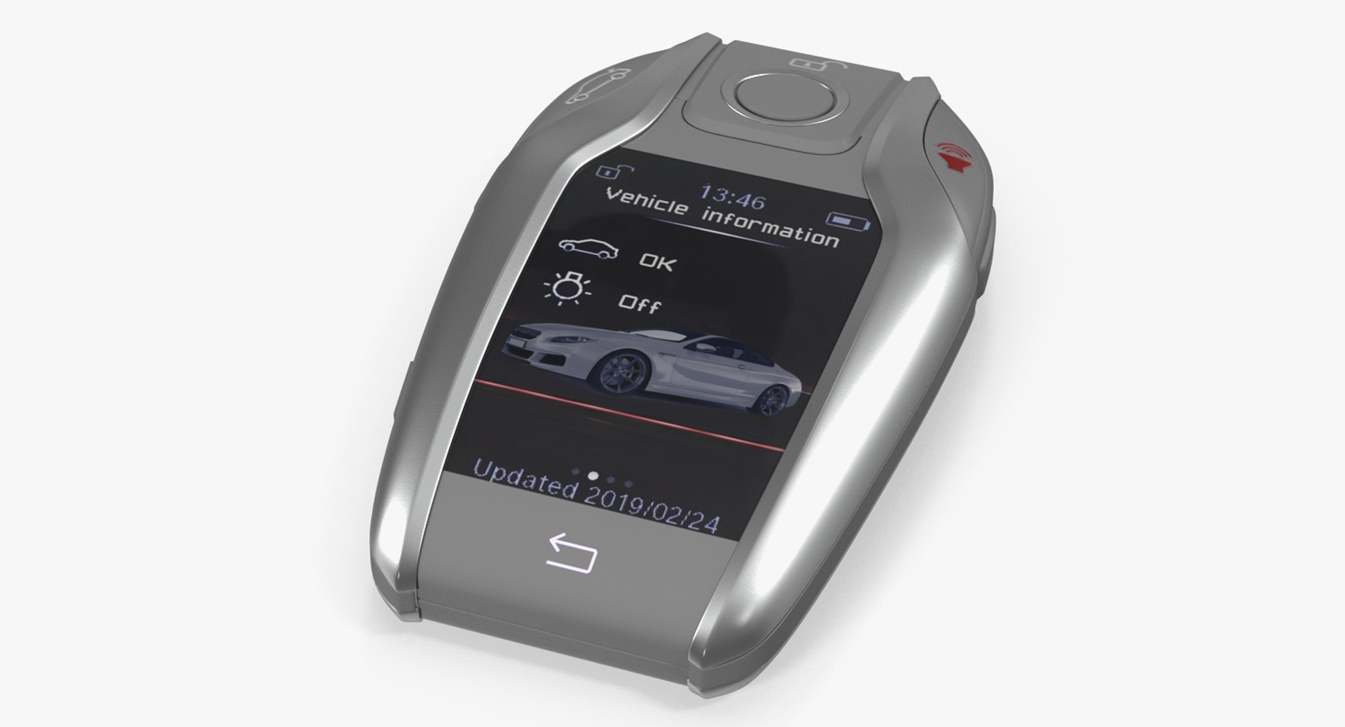 Car Smart Key Generic 3D Model - TurboSquid 1296995